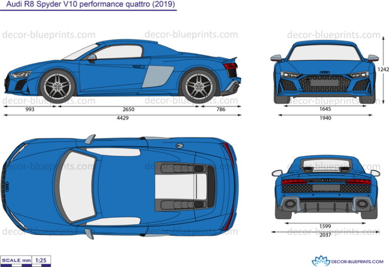Audi R8 Spyder V10 performance